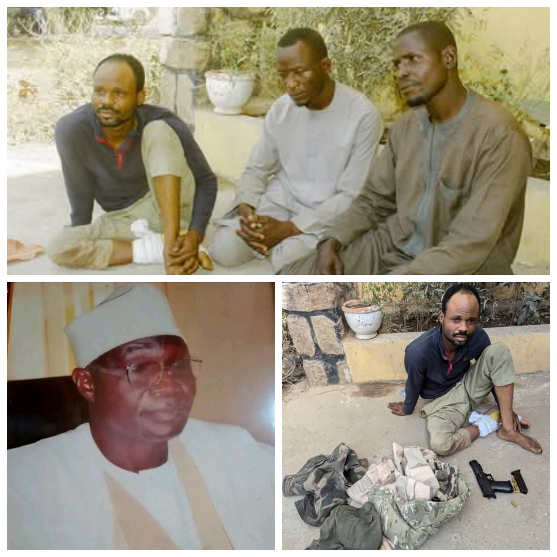 Kano police parade suspects who kidnapped and killed Gombe ex-perm sec ...