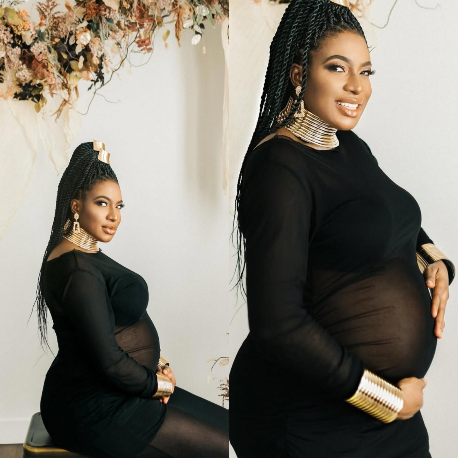Actress Chika Ike pregnant with first child, debuts baby bump - Infoland