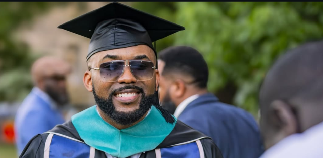 Singer, Banky W shares photos from his graduation ceremony from ...